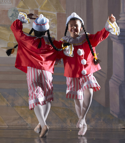 Polichinelles in José Mateo Ballet Theatre's 'The Nutcracker'. Photo by ...