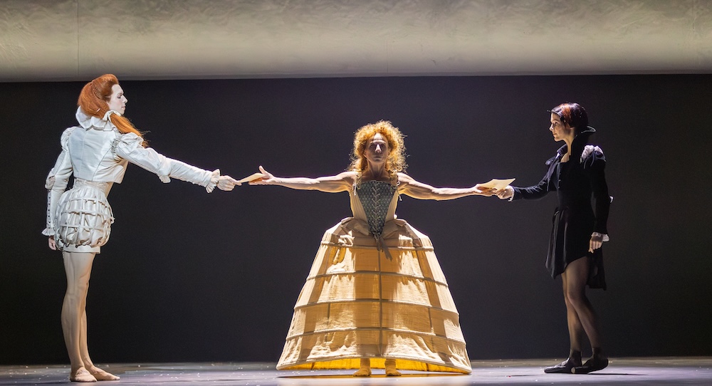 Scottish Ballet's Harvey Littlefield as Younger Elizabeth, Charlotte ...
